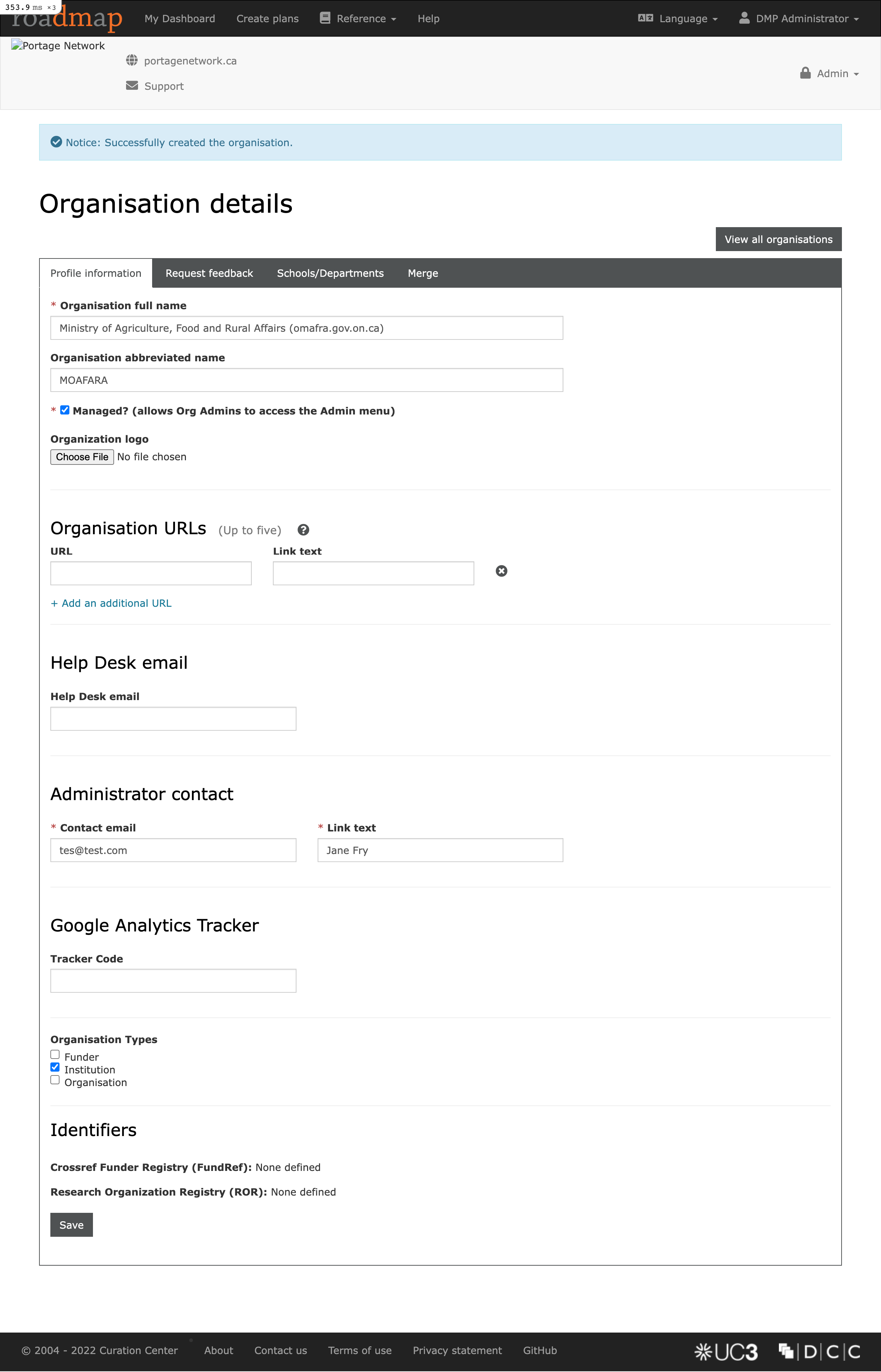 Helpdesk and Google Analytics Tracker needs to be entered again in order to save · Issue #3259 ...