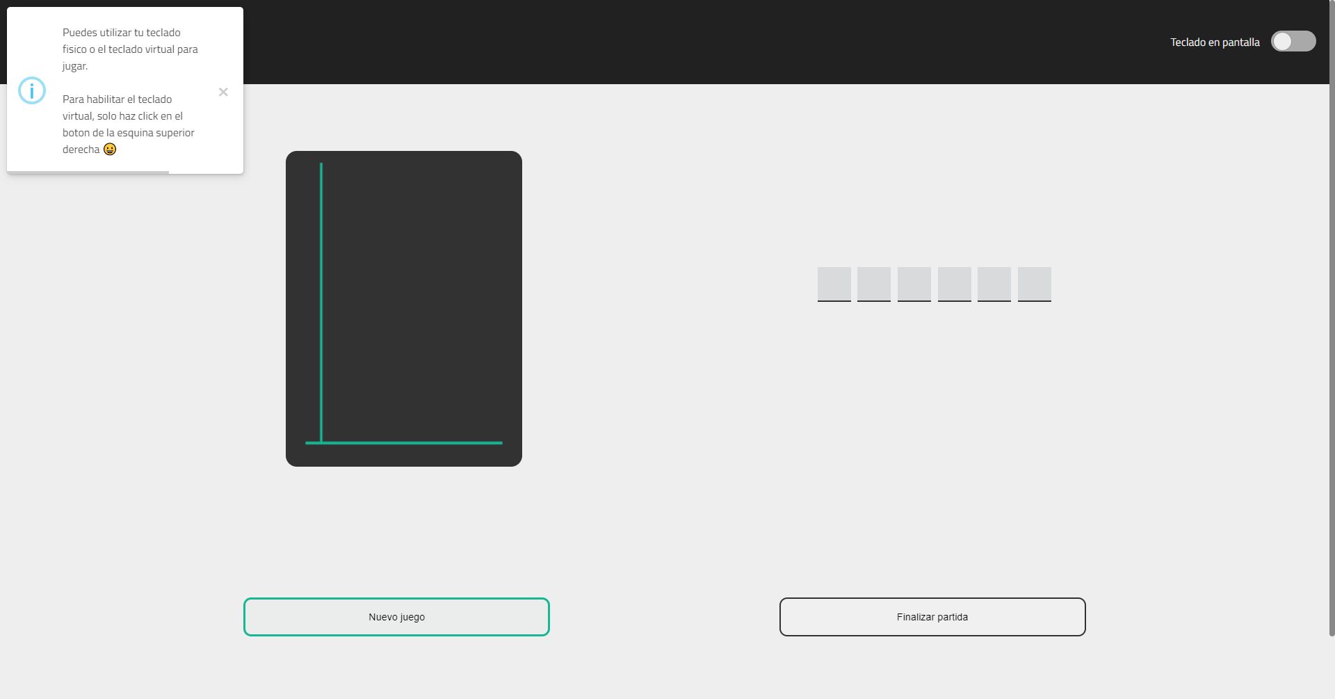 GitHub - MajorNuke27/ahorcado: Recreation of the popular game Hangman.