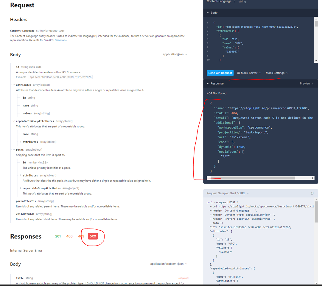 Provide support for 500 responses as a range (5XX) · Issue #2024 · stoplightio/prism · GitHub