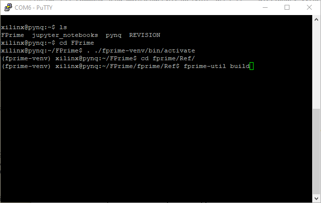 Fprime_MSTAR/FPrimePYNQSetup.md at main · Reconfigurable-Computing-CalPoly-Pomona/Fprime_MSTAR ...