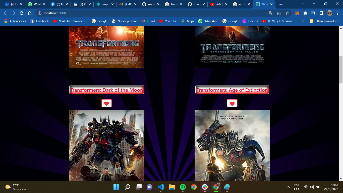 Github Maxigiraudoapp Movies Página De Películas Hace Pedidos A La Omdb Api Las 