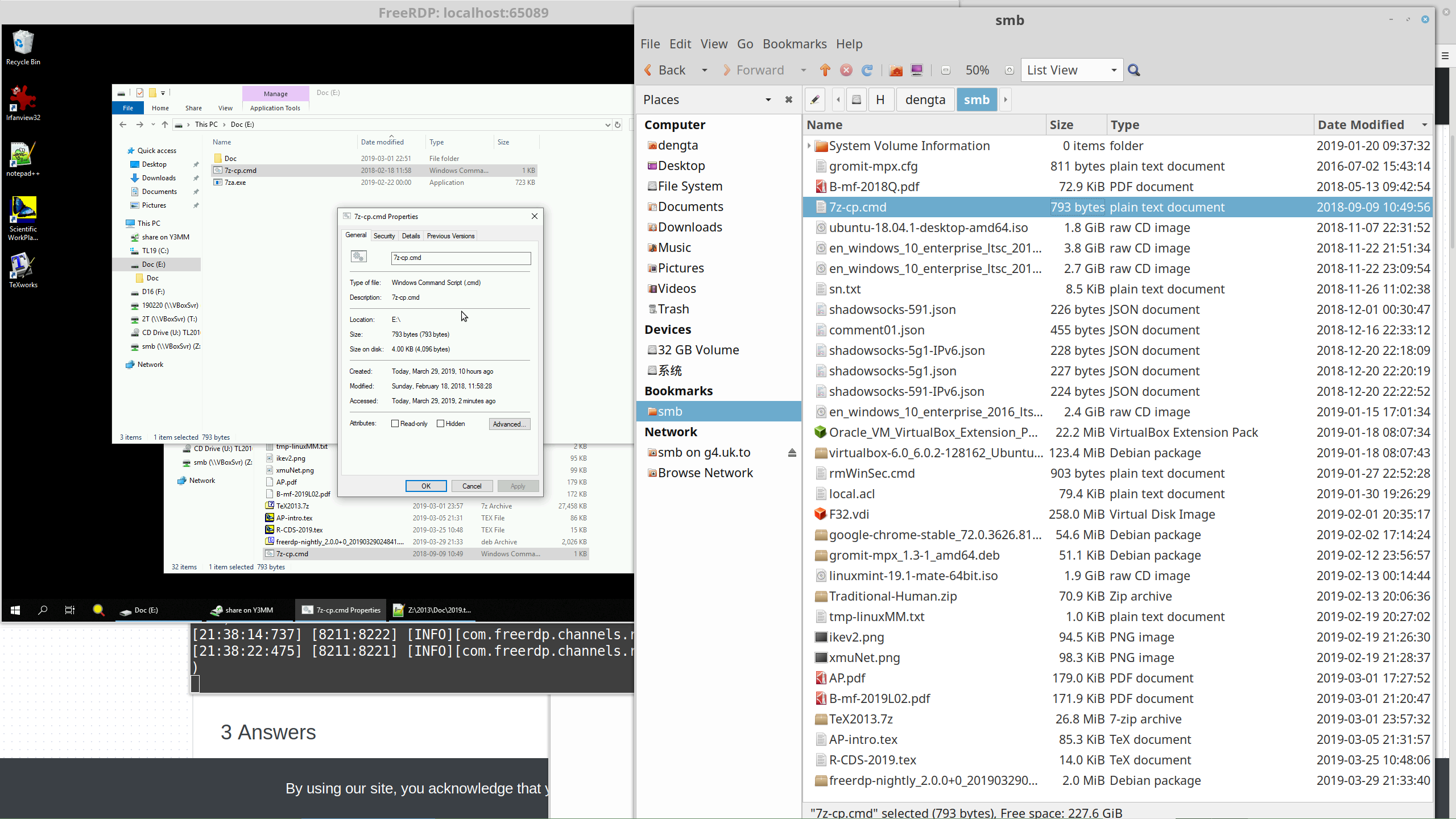 Time of share files (Date modified) are inconsistent when Drive share (Redirect) · Issue #5317 ...