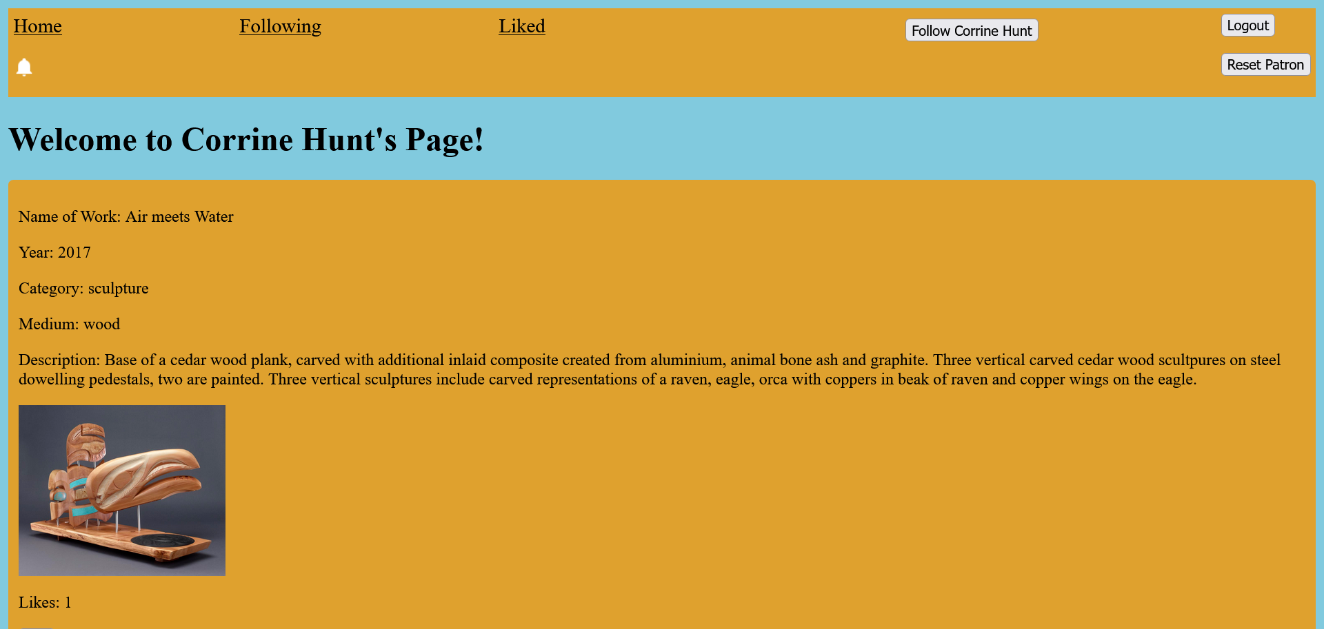 GitHub - Jsamuda25/Art-Gallery-Web-App: Social Media Application based ...