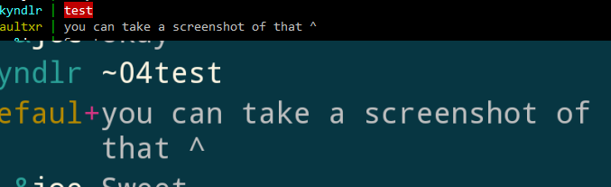 junk text when both foreground and background color are provided · Issue #452 · ubergeek42 ...