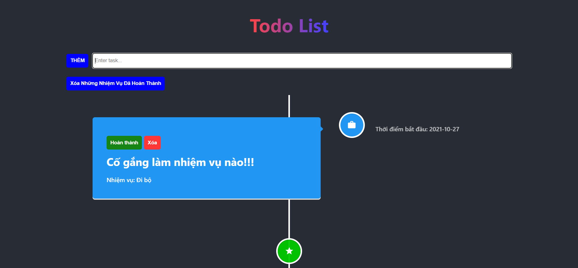 GitHub - phucnguyen2110/ToDoList-Timeline