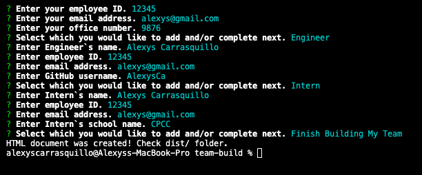 Github Alexysca Team Build