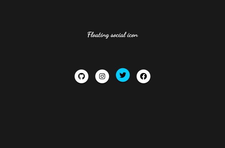GitHub - Akshaibiju/Floating-social-icons: Floating social media icons code