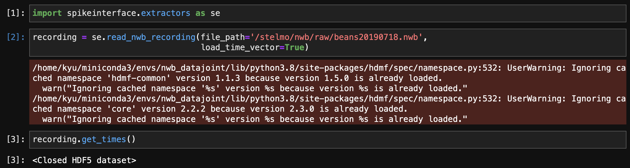 Timestamps associated with recordings · Issue #245 · SpikeInterface/spikeinterface · GitHub