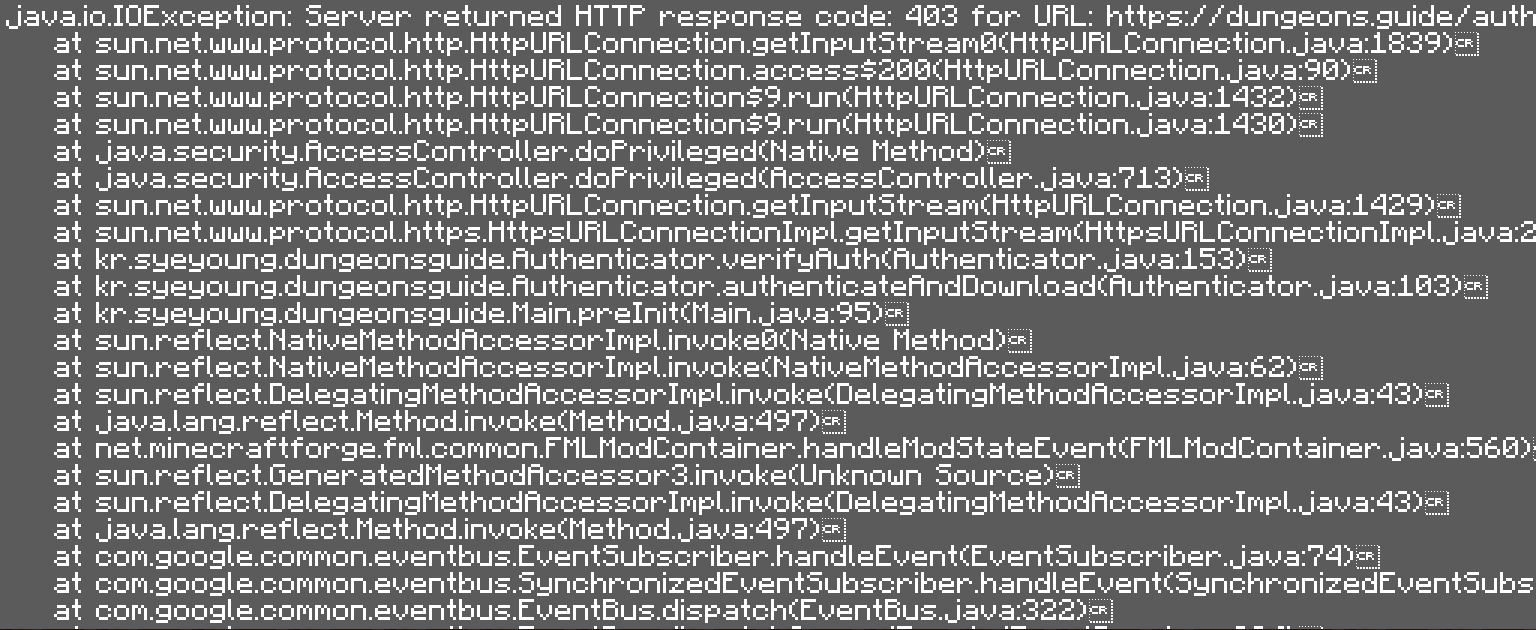 Dungeons Guide has ran into an error while loading itself. · Issue #35 · Dungeons-Guide/Skyblock ...