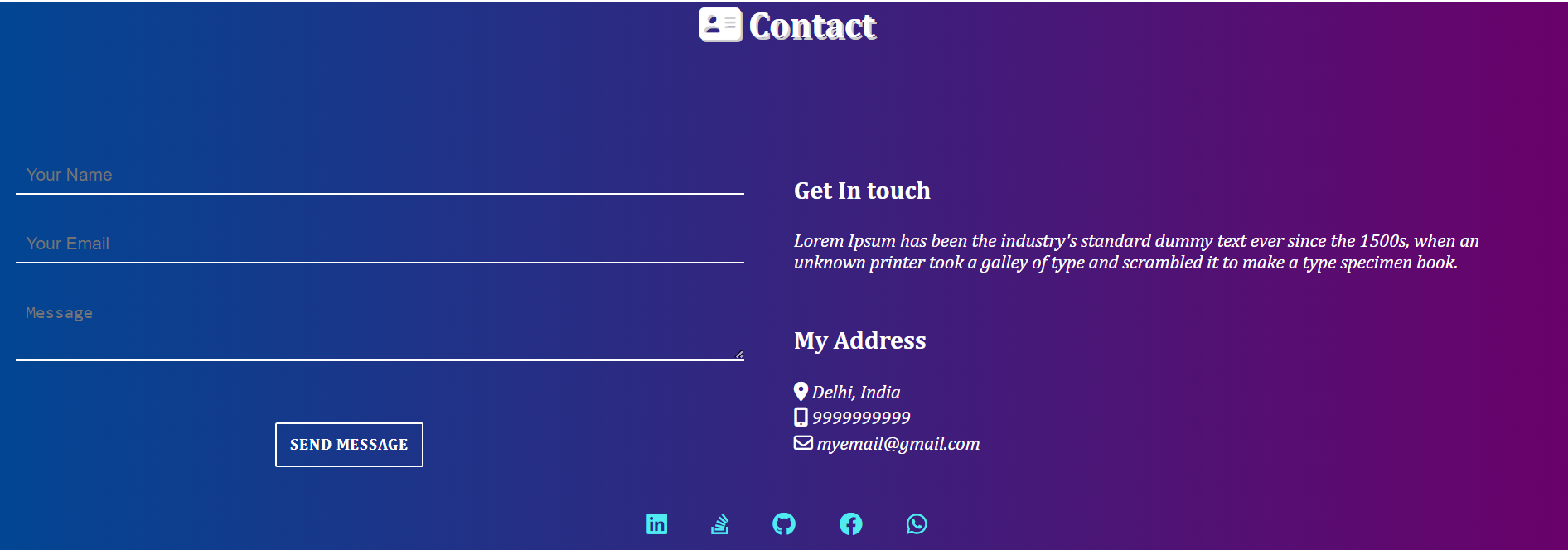 GitHub - dheeraj9599/Resume-portfolio-Template: I made a responsive ...