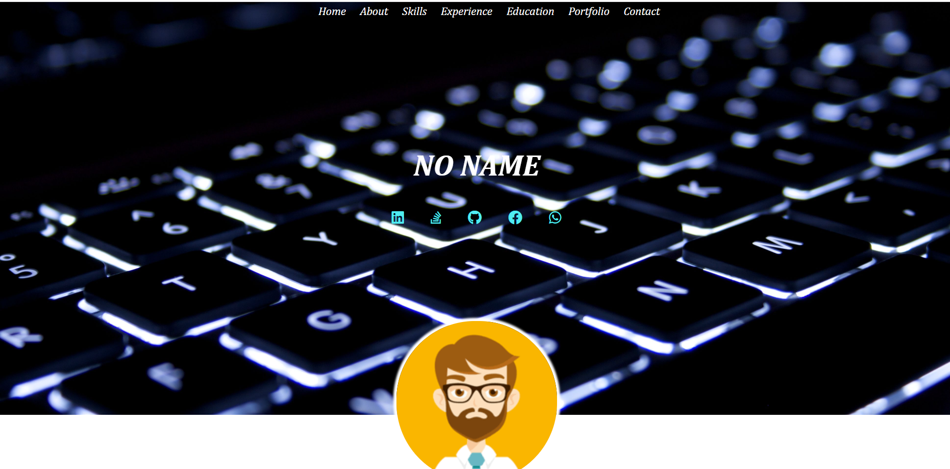 GitHub - dheeraj9599/Resume-portfolio-Template: I made a responsive ...