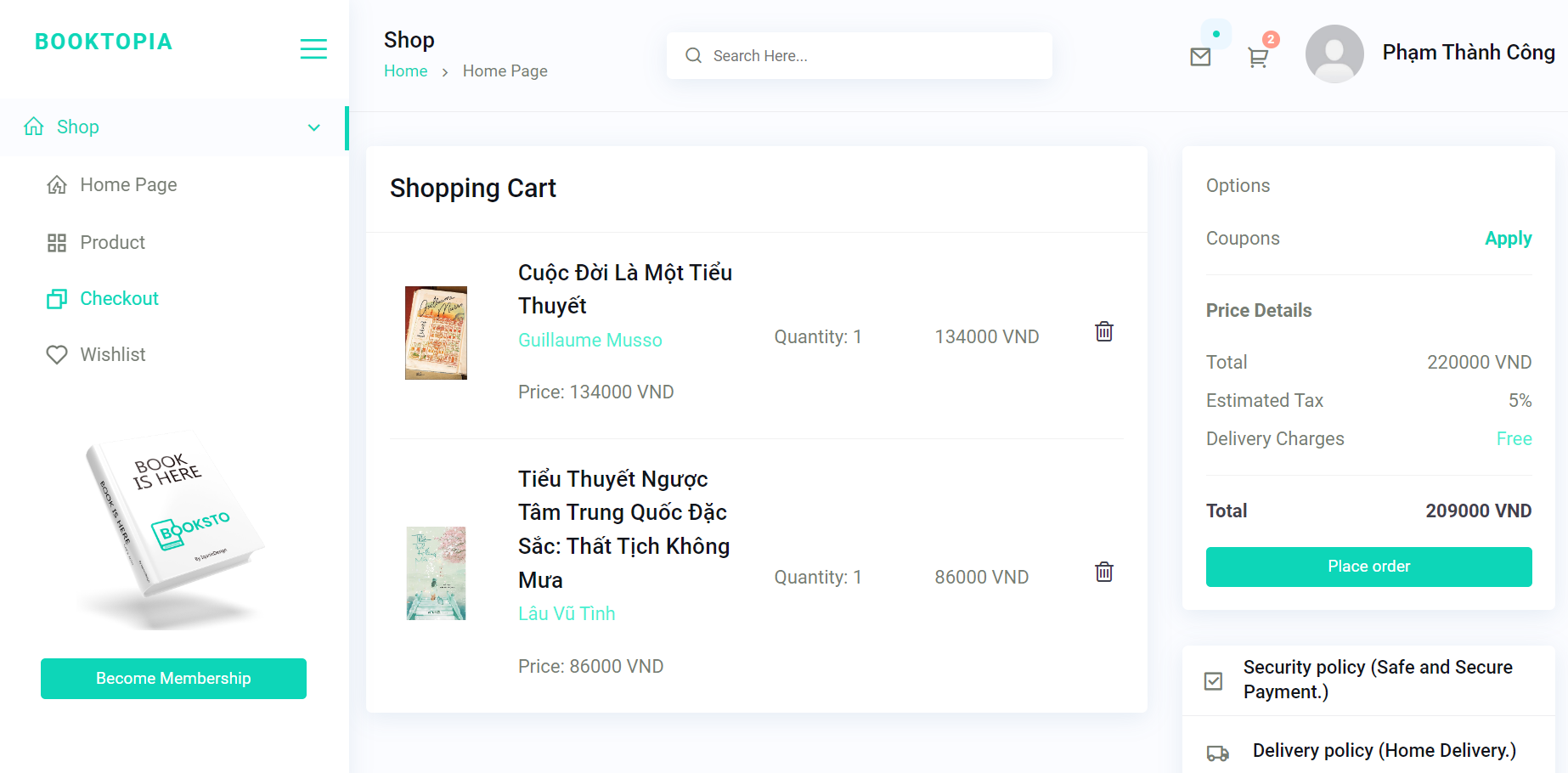 GitHub - thanhcong1107/bookshop