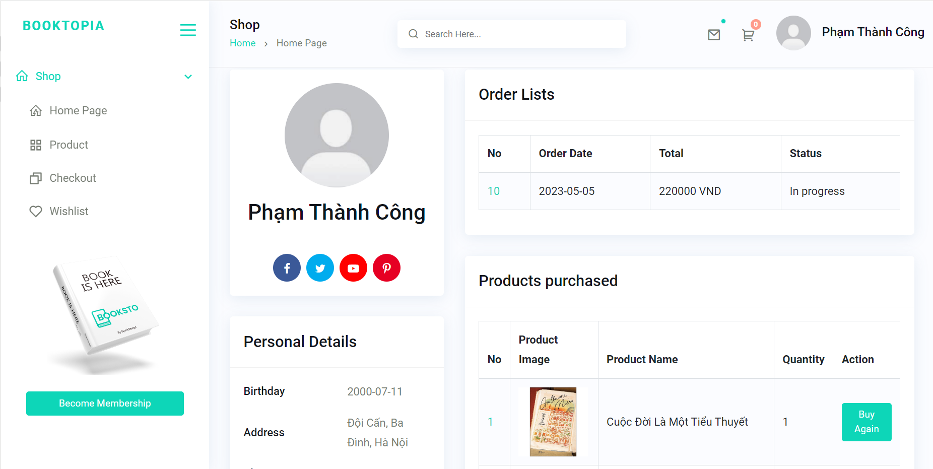 GitHub - thanhcong1107/bookshop