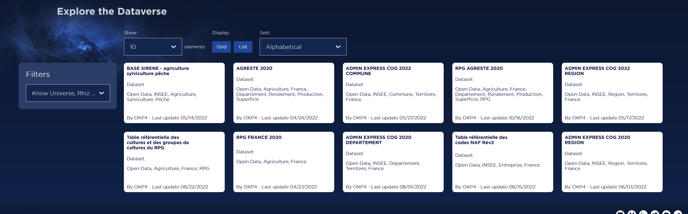 Portal Explore Page · Issue #26 · okp4/portal-web · GitHub