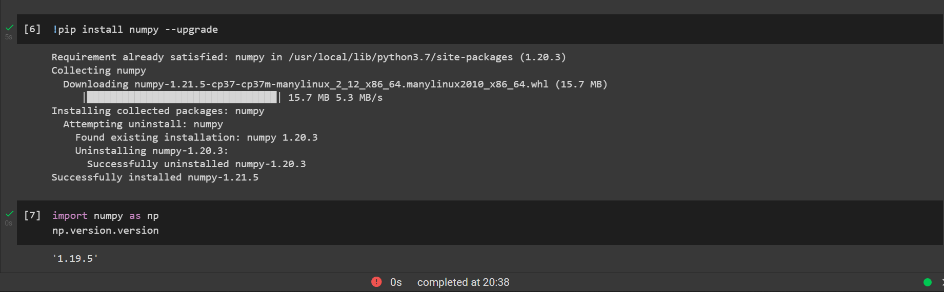 Error with installing deepchem on google colab · Issue #2809 · deepchem/deepchem · GitHub