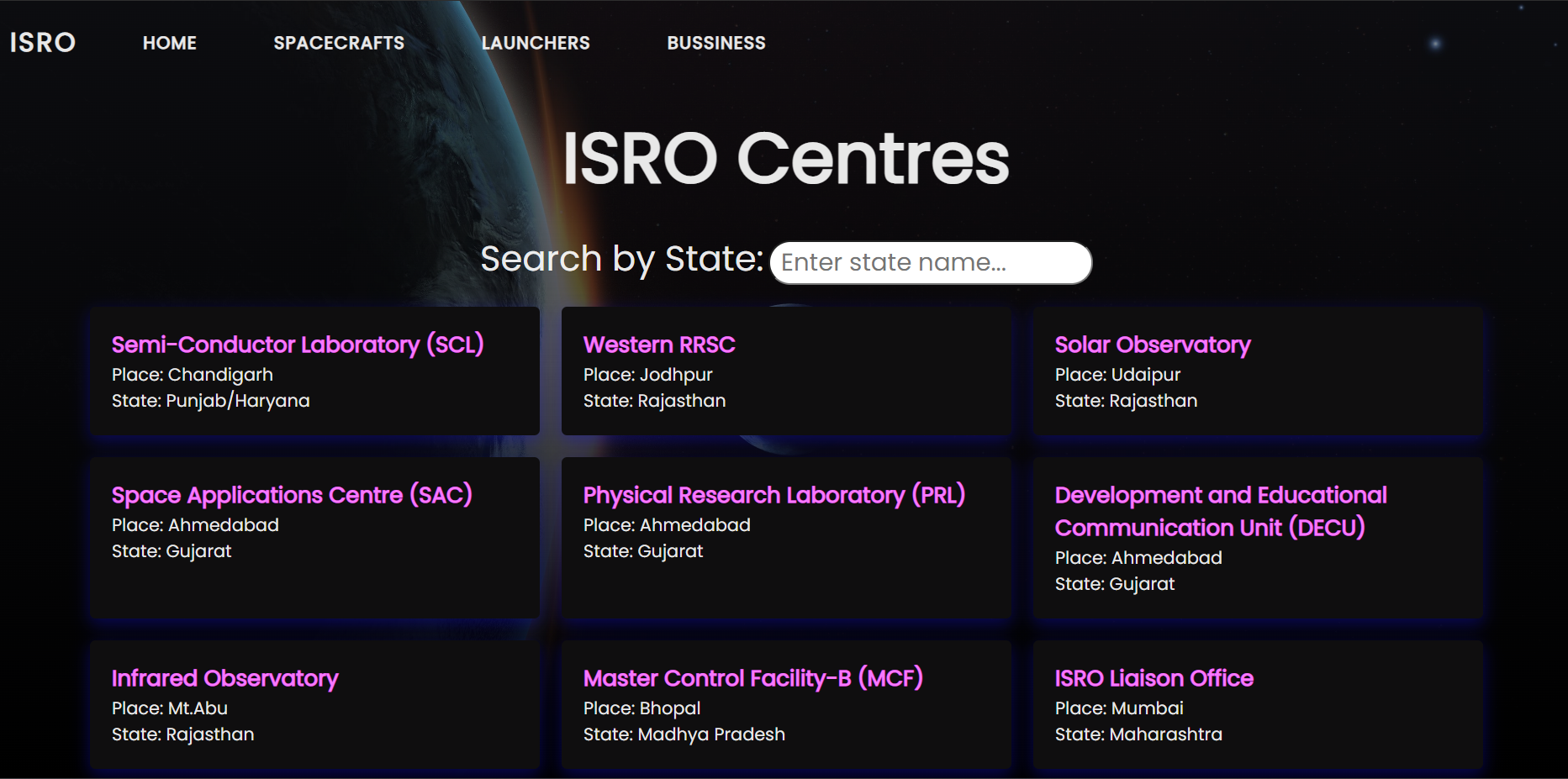 GitHub - VidyaSagarMehar/ISRO-API-JavaScript-htmlCss: Isro details using ISRO api