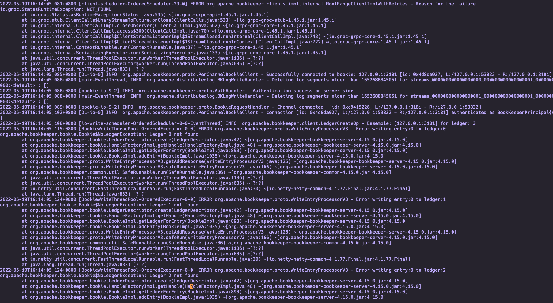 Pulsar standalone failed start , Master Branch · Issue #15630 · apache/pulsar · GitHub
