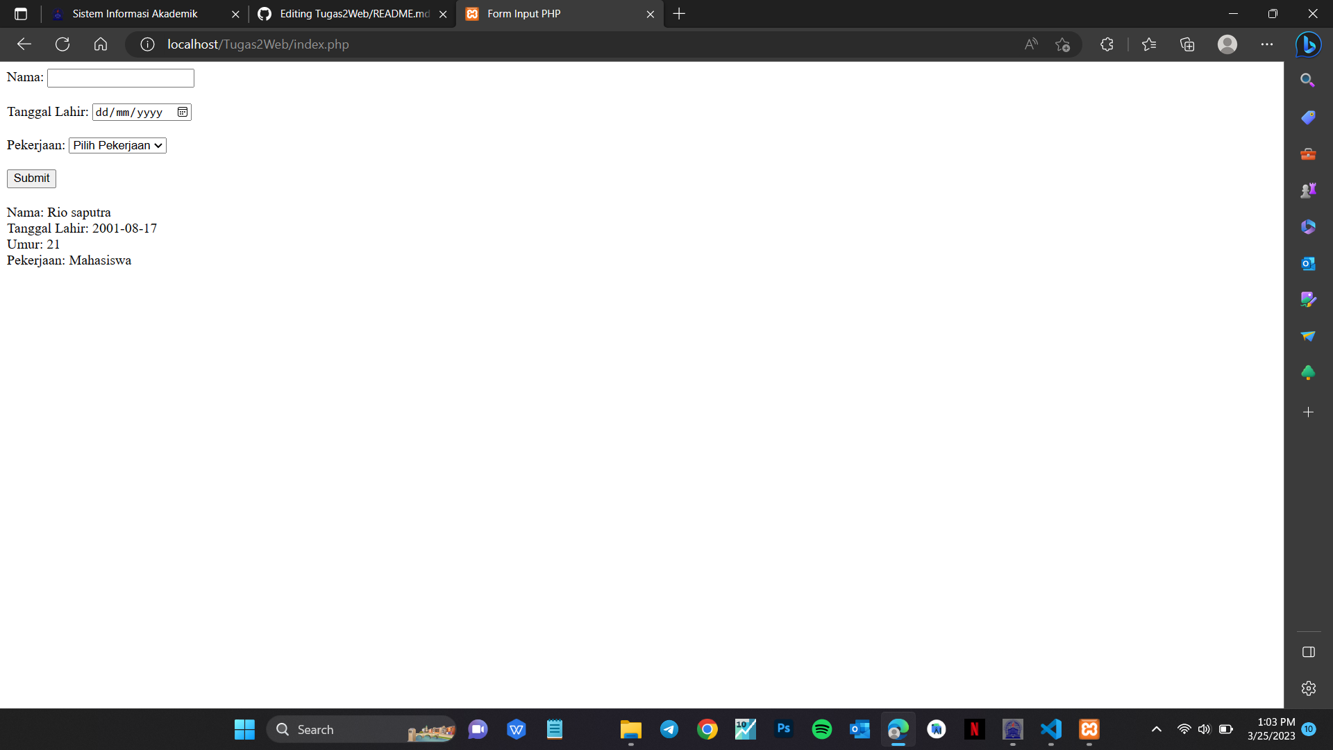 GitHub - riosaputra17/Tugas2Web