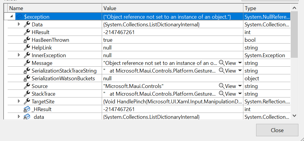[Windows] Application crash on touch action with ScrollView and PanGesture · Issue #3786 ...