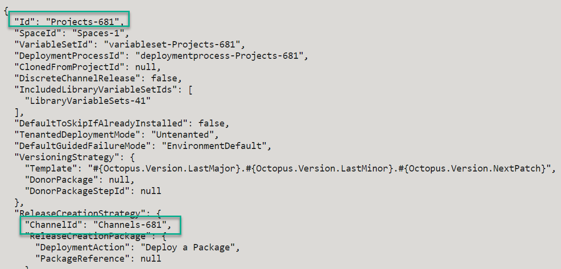 Error regarding channels not belonging to the project is shown when ...
