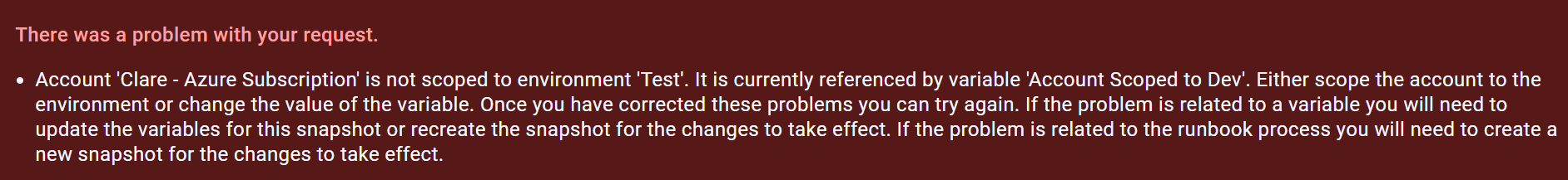 Runbook runs ignoring variable scoping for variable of Account Type · Issue #8258 ...
