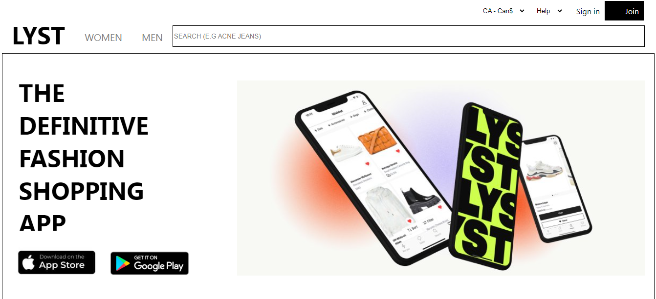 GitHub - ankesh1111/LYST_Clone_Project: Lyst is a fashion technology ...