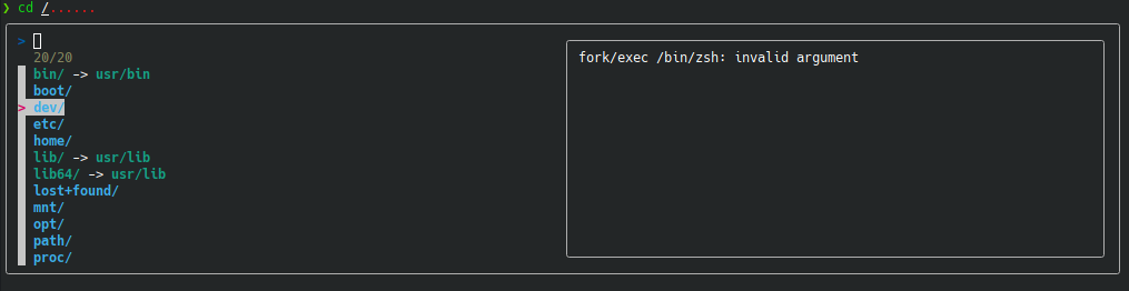 [BUG] per command extra-opts doesn't work as espected · Issue #85 · Aloxaf/fzf-tab · GitHub