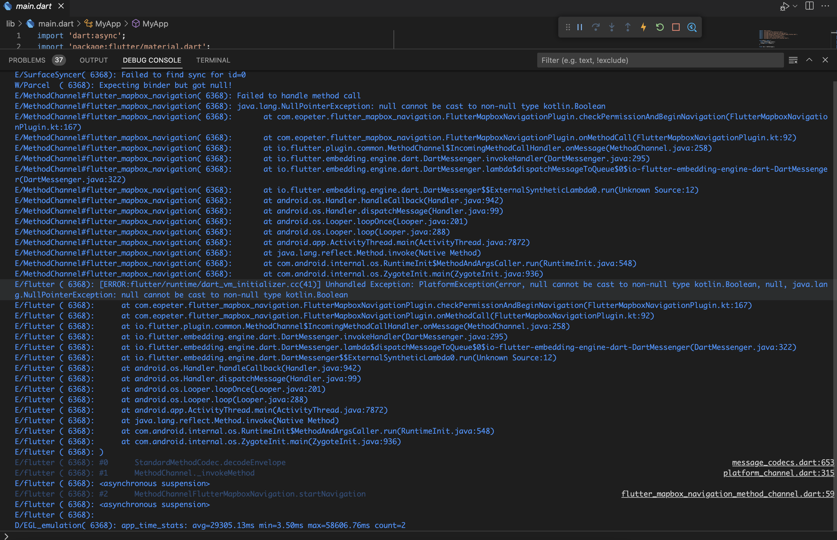 Not working · Issue #220 · eopeter/flutter_mapbox_navigation · GitHub
