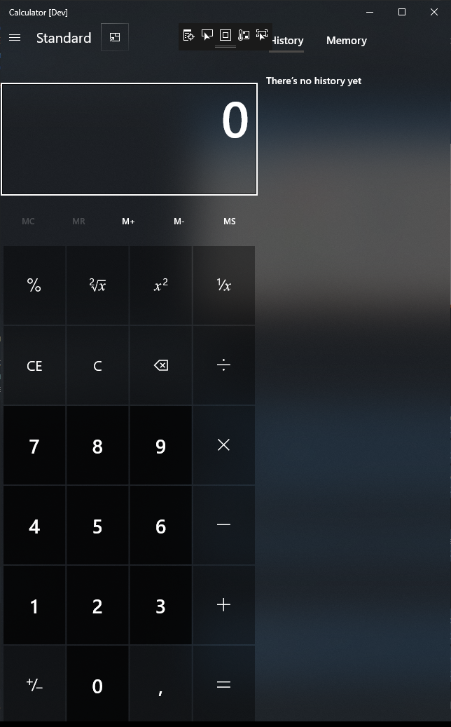 Button labels become smaller after making the window bigger than 639× ...