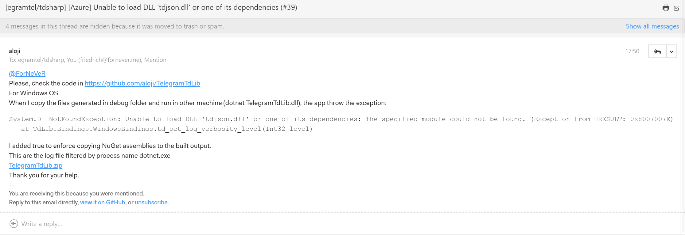 Bug: Scroll bar eating links from GitHub emails · Issue #1851 · Foundry376/Mailspring · GitHub