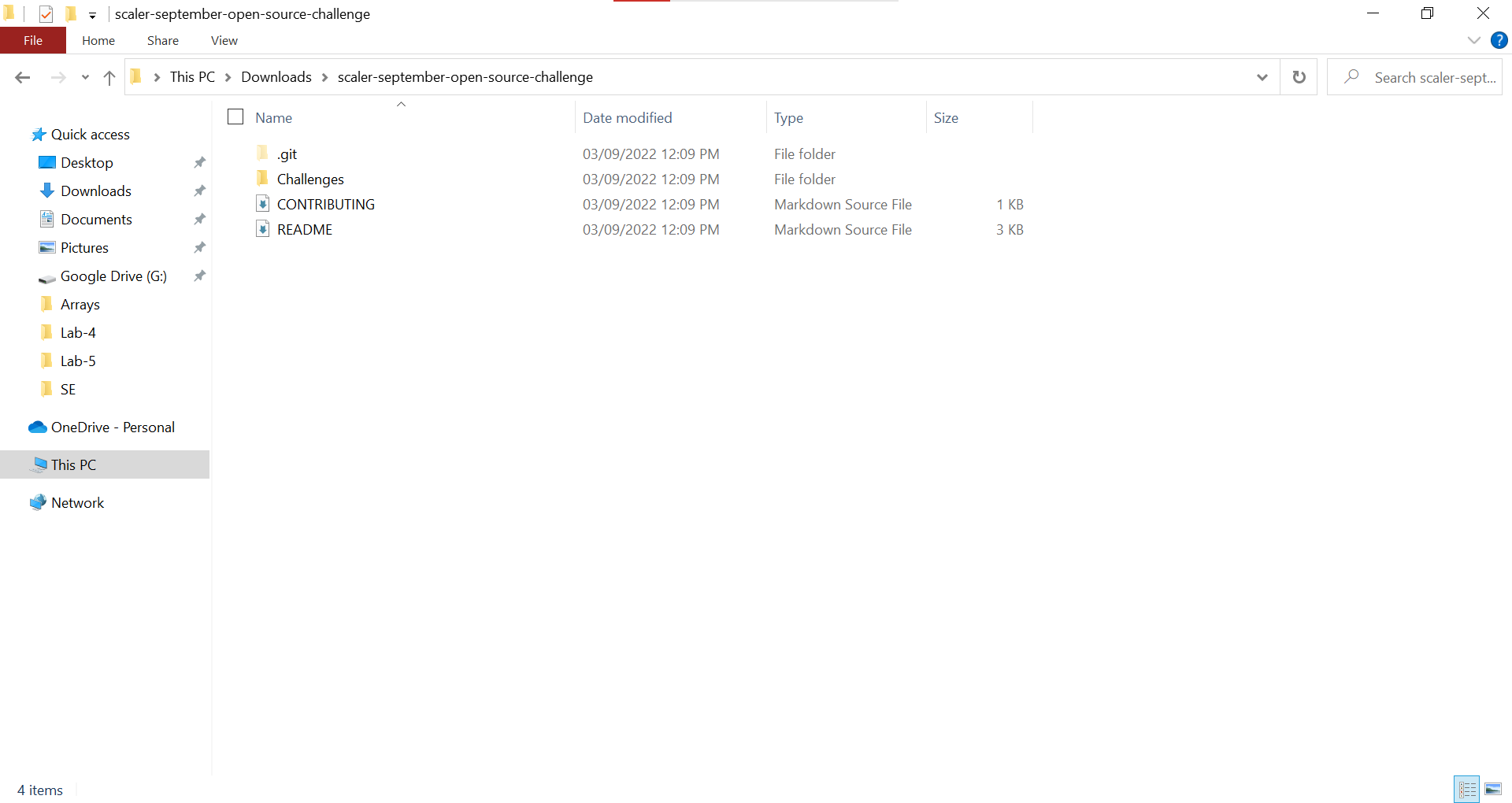 Challenge 1, 2, 3, 4 · Issue #476 · scaleracademy/scaler-september-open-source-challenge-2022 ...
