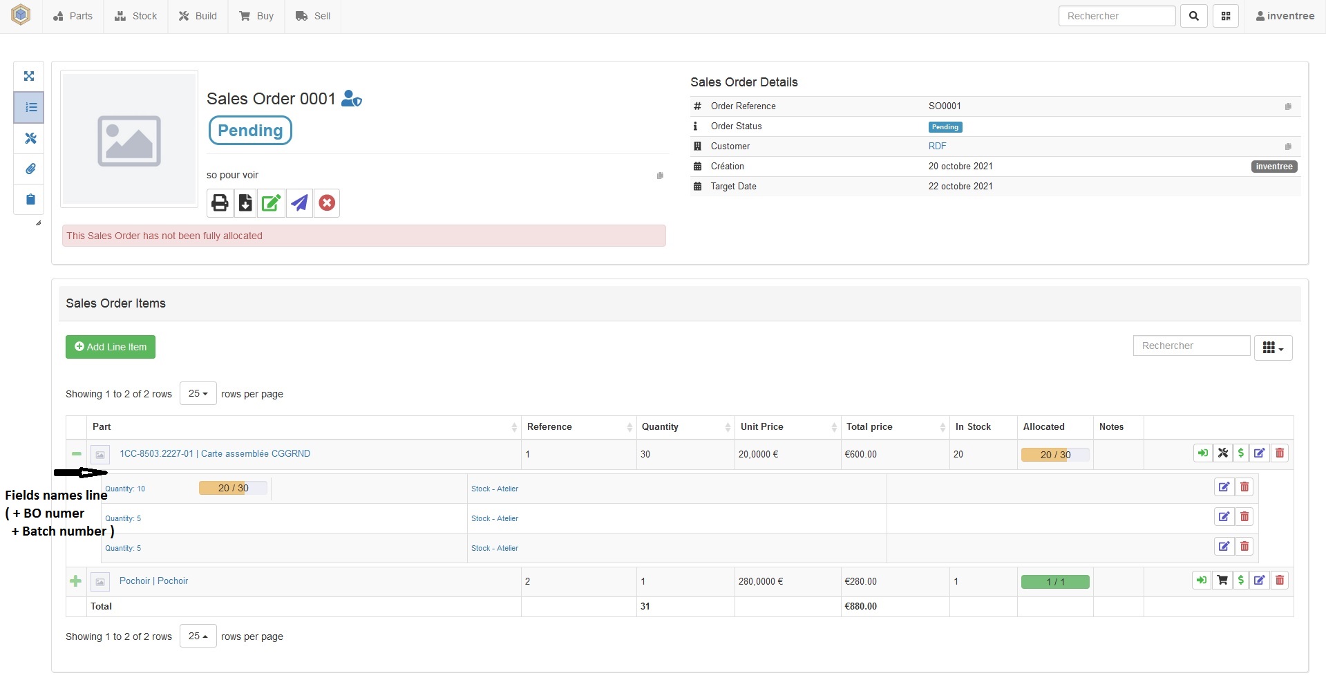 Add display to Sale Order · Issue #2190 · inventree/InvenTree · GitHub