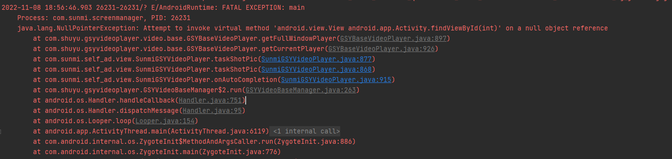 CommonUtil类的scanForActivity()方法，有些使用场景不一定是在Activity中，使用此方法会报空指针 · Issue #3706 · CarGuo ...