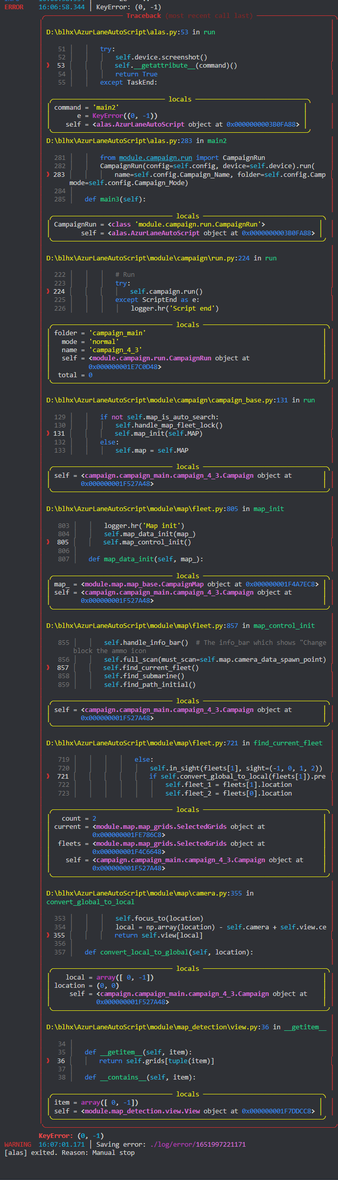 主线出击 命令目的地是c2 但是模拟器上点的位置是c1 · Issue #1103 · LmeSzinc/AzurLaneAutoScript ...