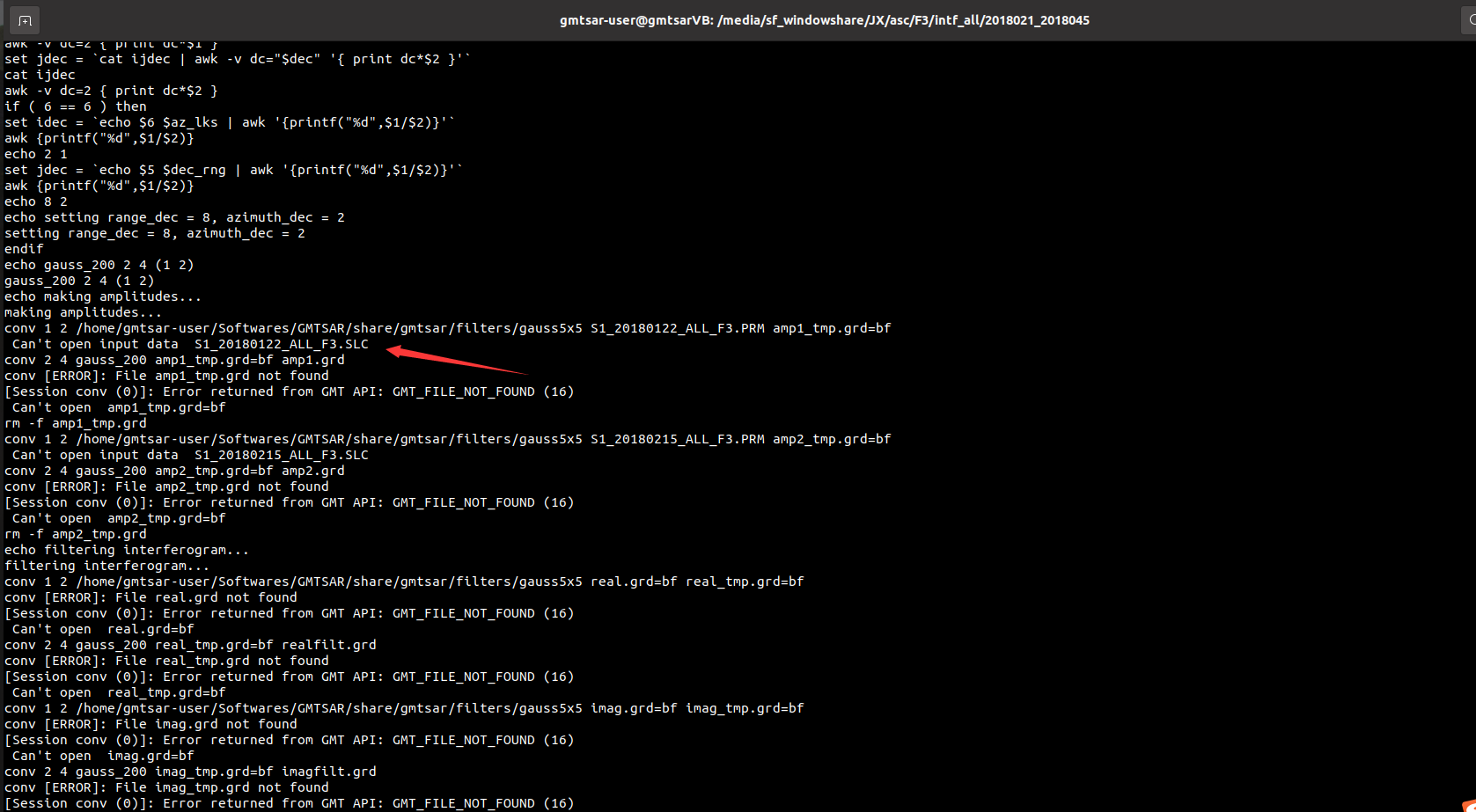 intf_tops.csh Error · Issue #258 · gmtsar/gmtsar · GitHub