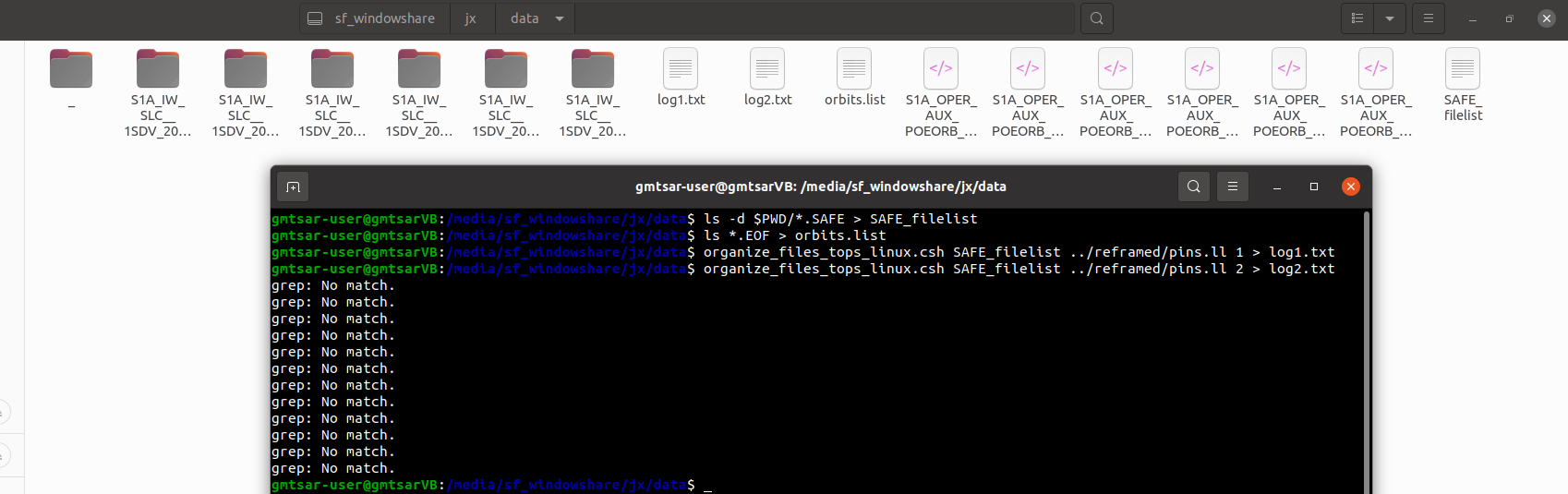 [Help]: The organize_files_tops_linux. CSH error occurs · Issue #262 · gmtsar/gmtsar · GitHub