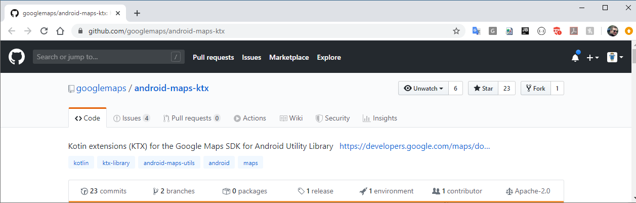 Typo in Repository description. · Issue #9 · googlemaps/android-maps ...