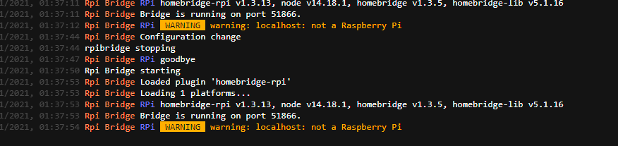 Rpi Not Being Recognised · Issue 116 · Ebaauwhomebridge Rpi · Github
