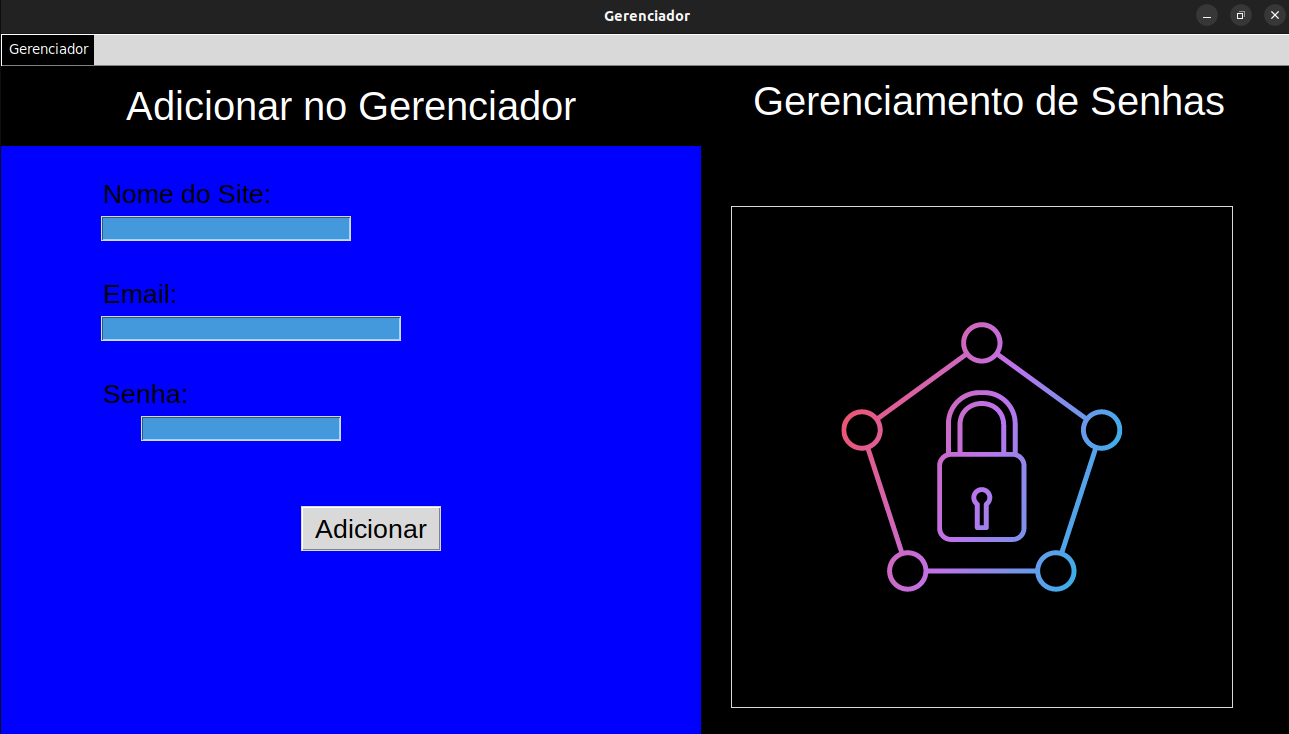 GitHub - Iagosilva019/Gerenciador: Gerenciador de senhas em python com a biblioteca tkinter