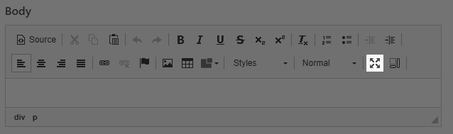 Ckeditor Maximixe Plugin Breaks Editing When Used In A Dialog · Issue 11679 · Concretecms 