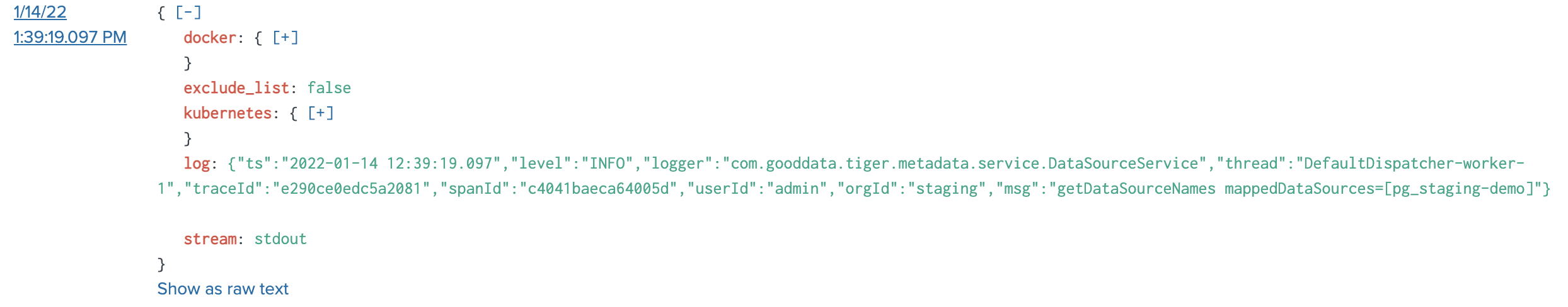 Json Treated As S String · Issue 701 · Splunksplunk Connect For Kubernetes · Github