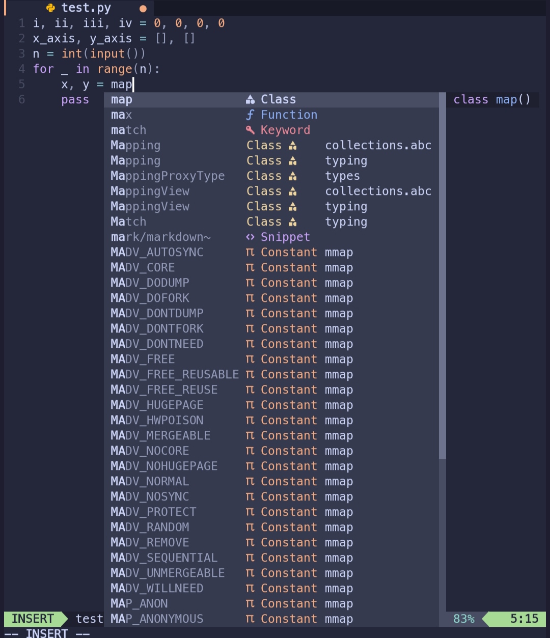 Why `map` Is Class Type Instead Of Function · Issue 2099 · Neovim Nvim Lspconfig · Github