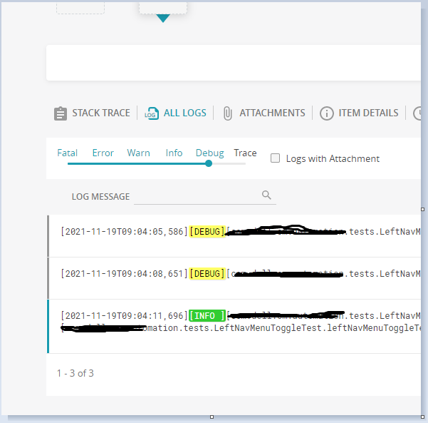 Mark a log line with a different color · Issue #649 · reportportal ...