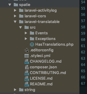 Install problem TranslatableServiceProvider not found · Issue #160 · spatie/laravel-translatable ...
