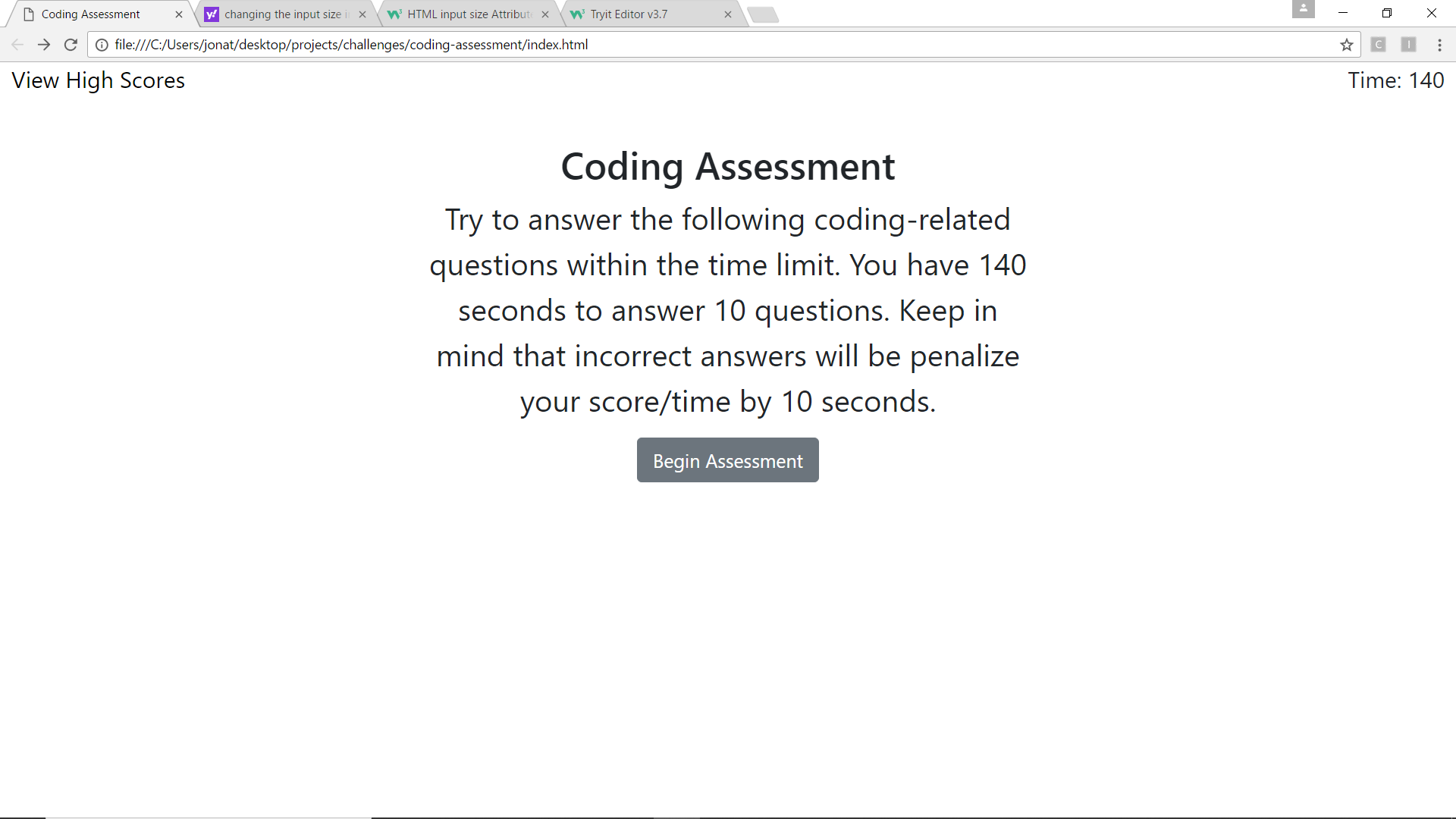 GitHub - Synui/coding-assessment