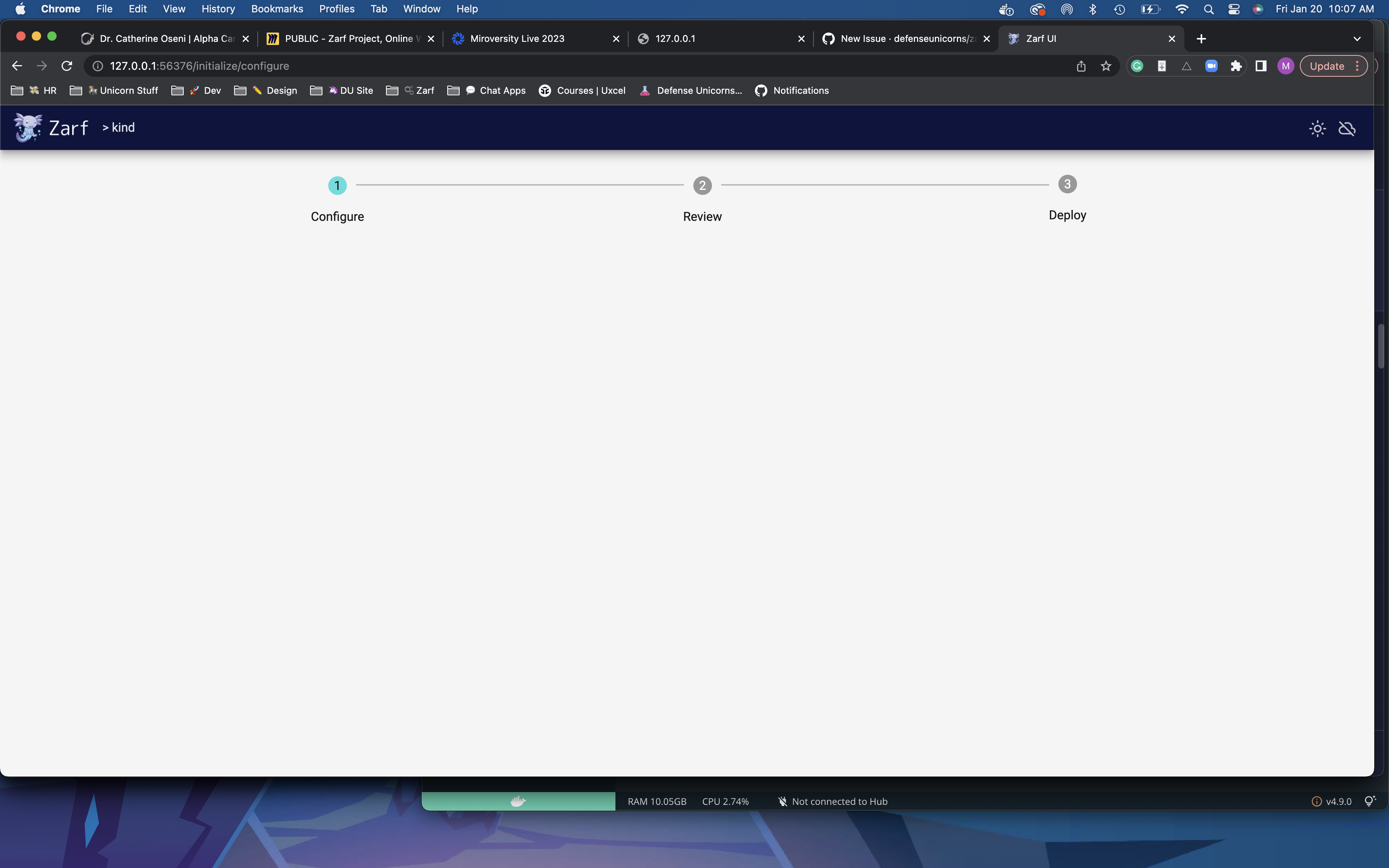 Init Package not showing in UI · Issue #1224 · zarf-dev/zarf · GitHub