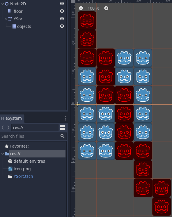 TileMap YSort inconsistency for tiles with negative y-coordinate · Issue #47781 · godotengine ...