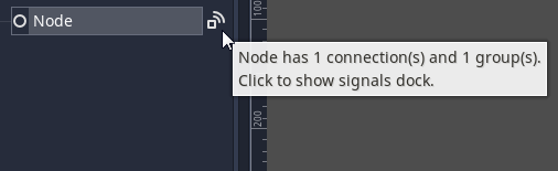 Add an icon to the Scene dock to indicate that a node has an editor ...