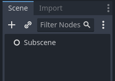 Getting scene unique node from subscene's root fails/succeeds if subscene has any/no unique ...