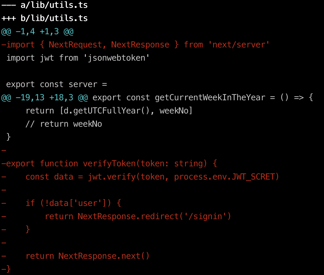 Un expected token export · vercel next.js · Discussion #30959 · GitHub